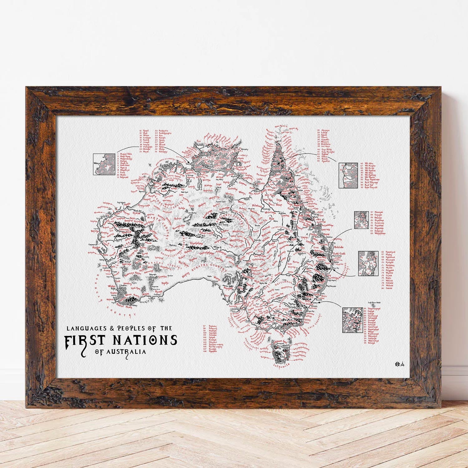 First Nations Map l Wildwood Maps